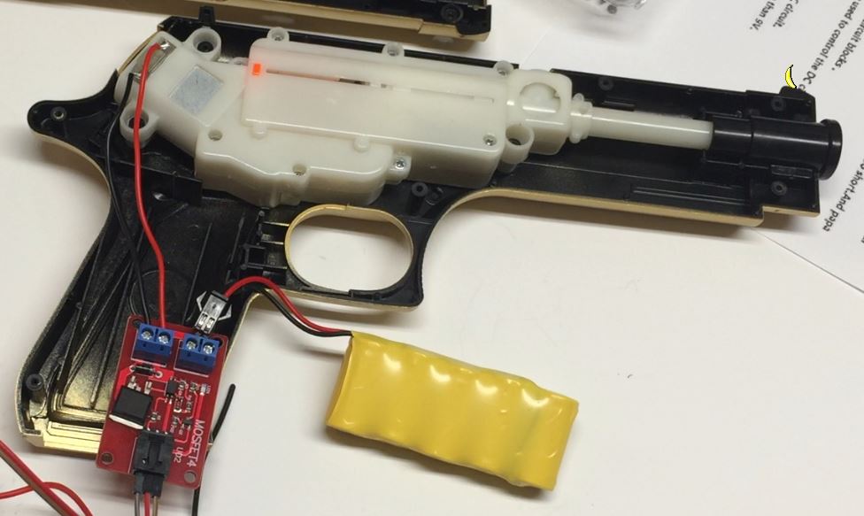 Gel Blaster Tank Robot