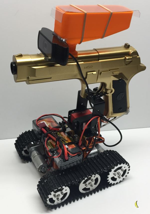 Gel Blaster Tank Robot