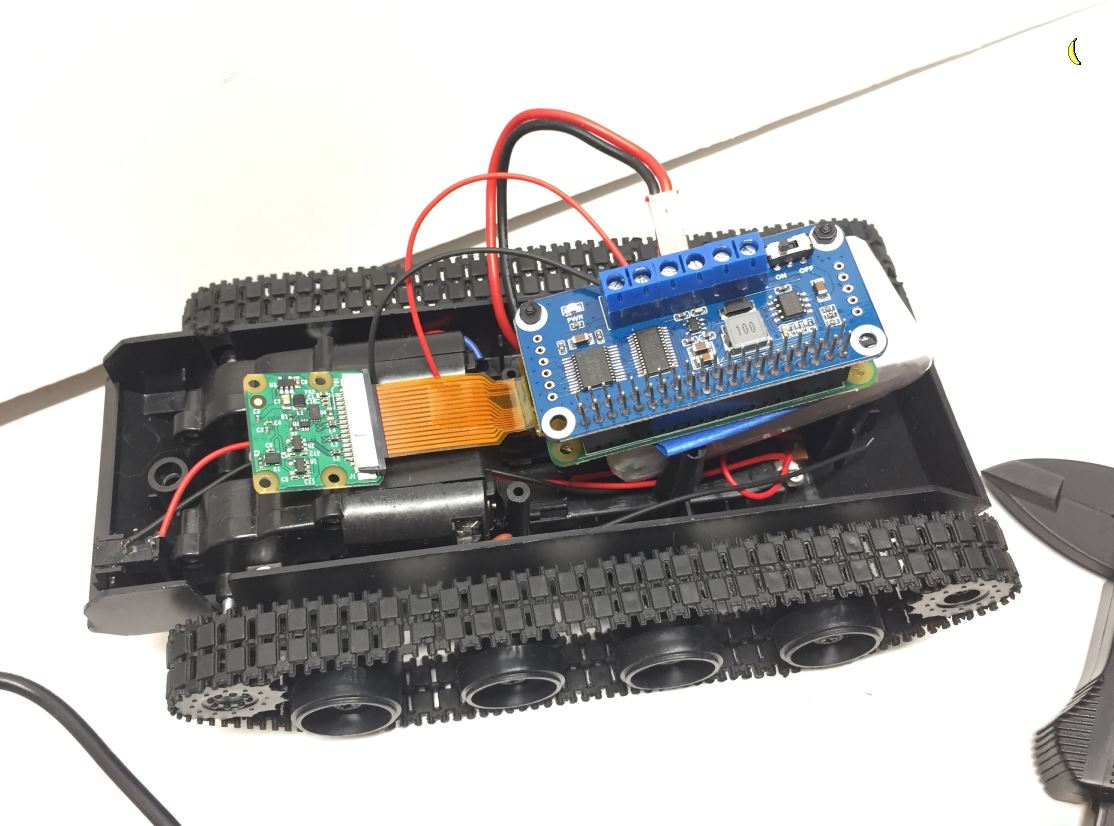 Tiny Tank FPV Video Robot